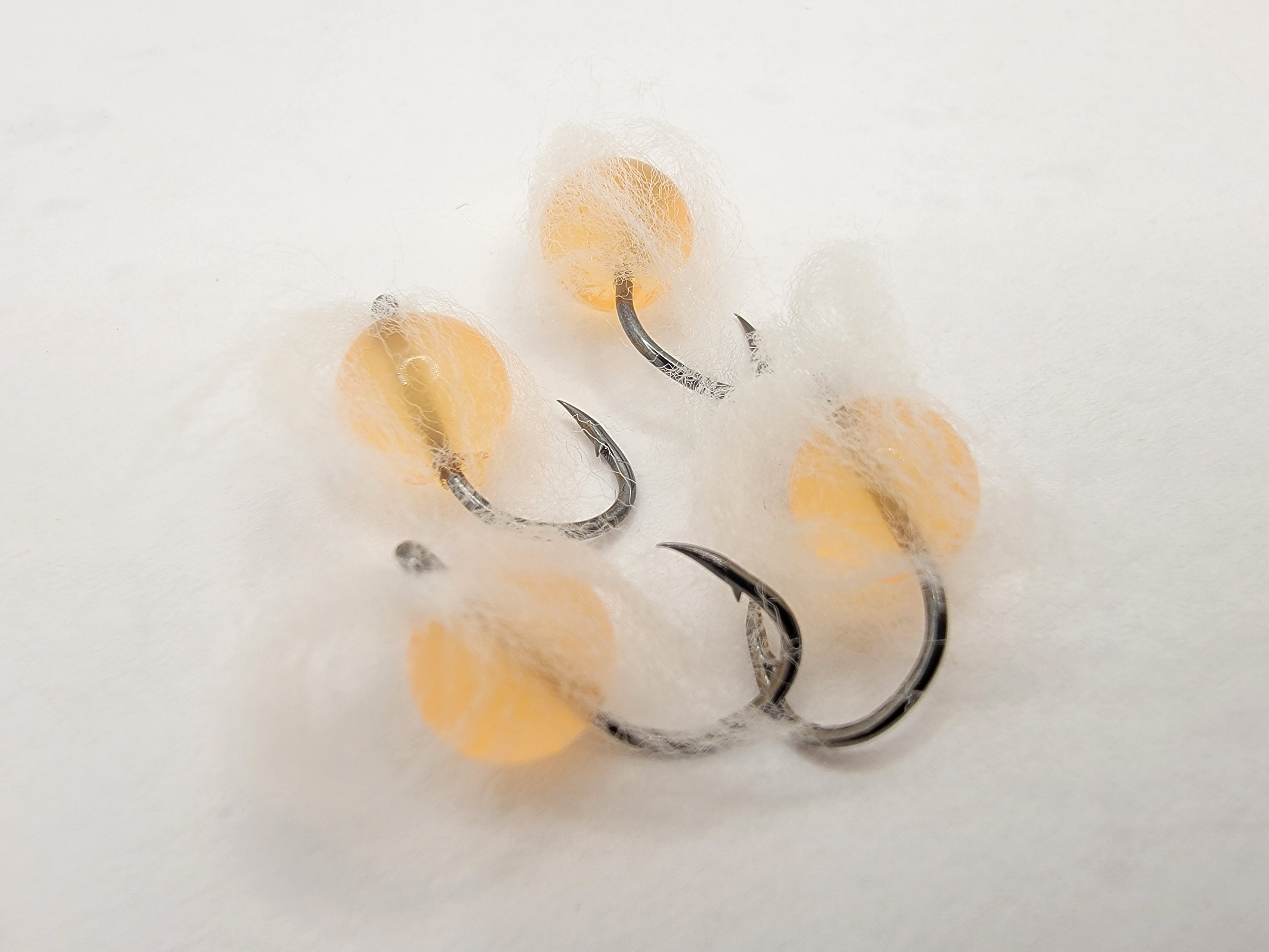 8mm Natural roe nuke egg – River Roe Tackle Co.
