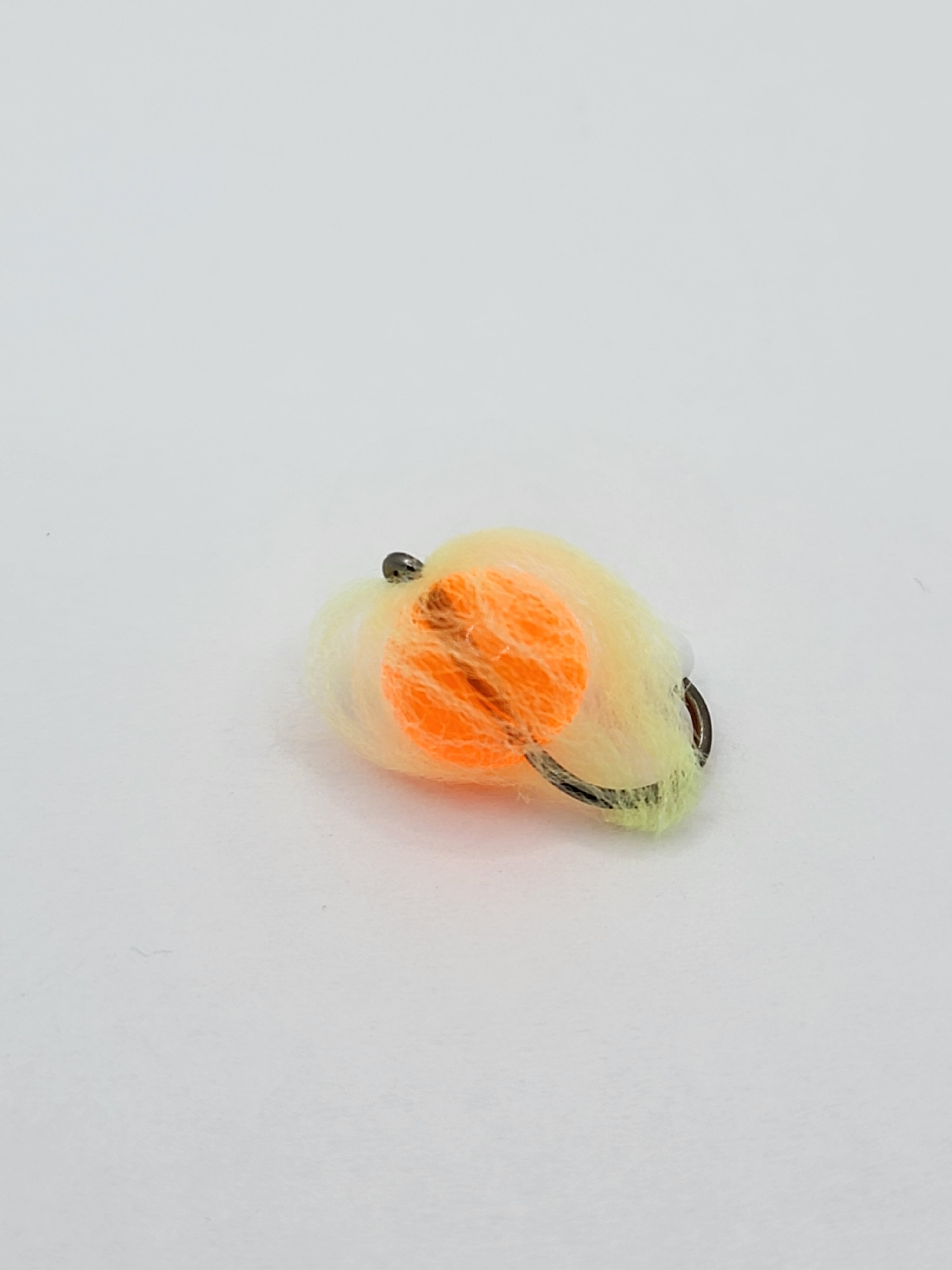 10mm Transparent Orange Nuke Egg with creamy yellow dubbing - UV ...
