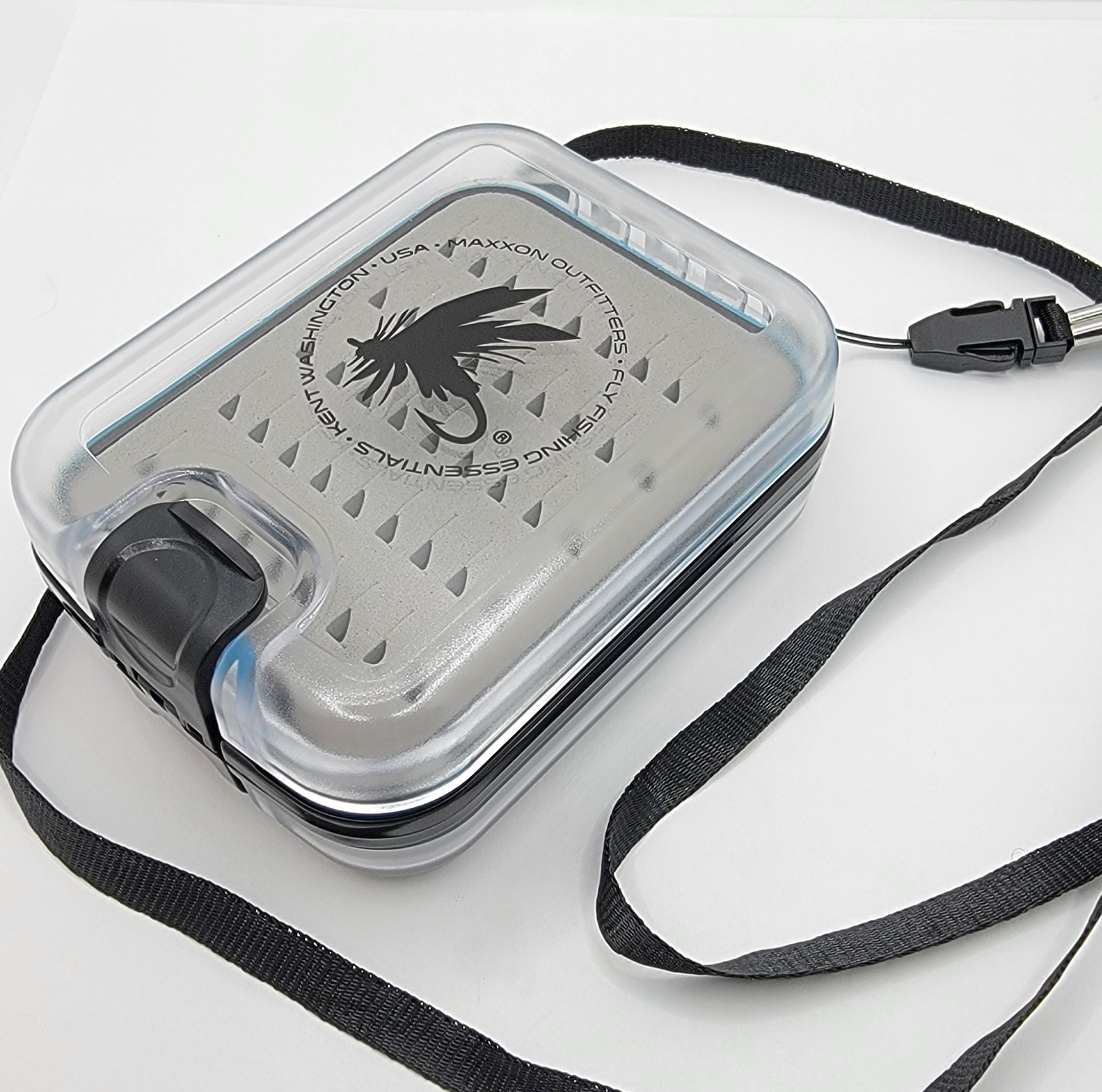 Waterproof Double Sided Fly Box With Lanyard – River Roe Tackle Co.